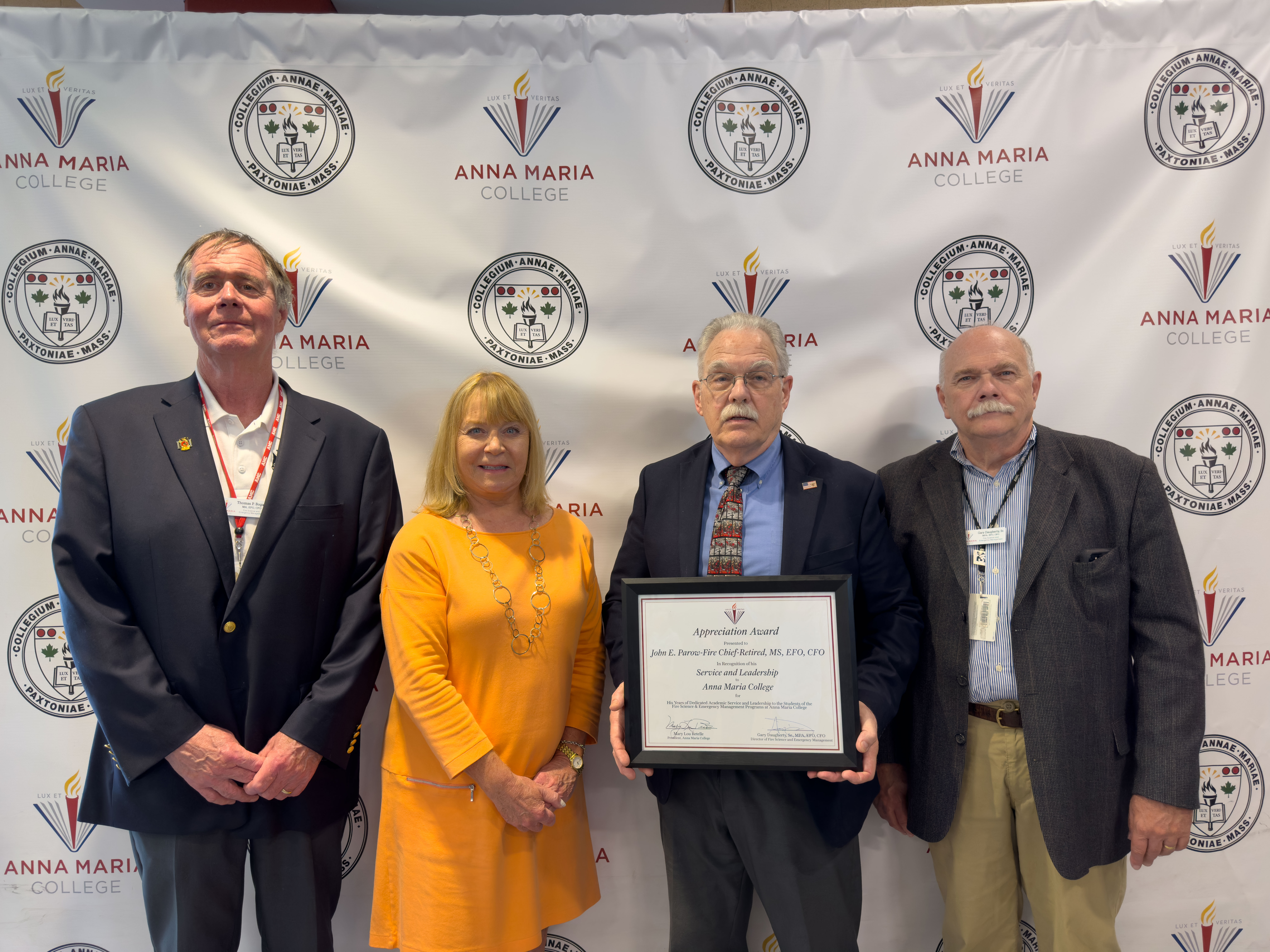 Chief Jack Parow honored for years of service to Anna Maria - Anna ...